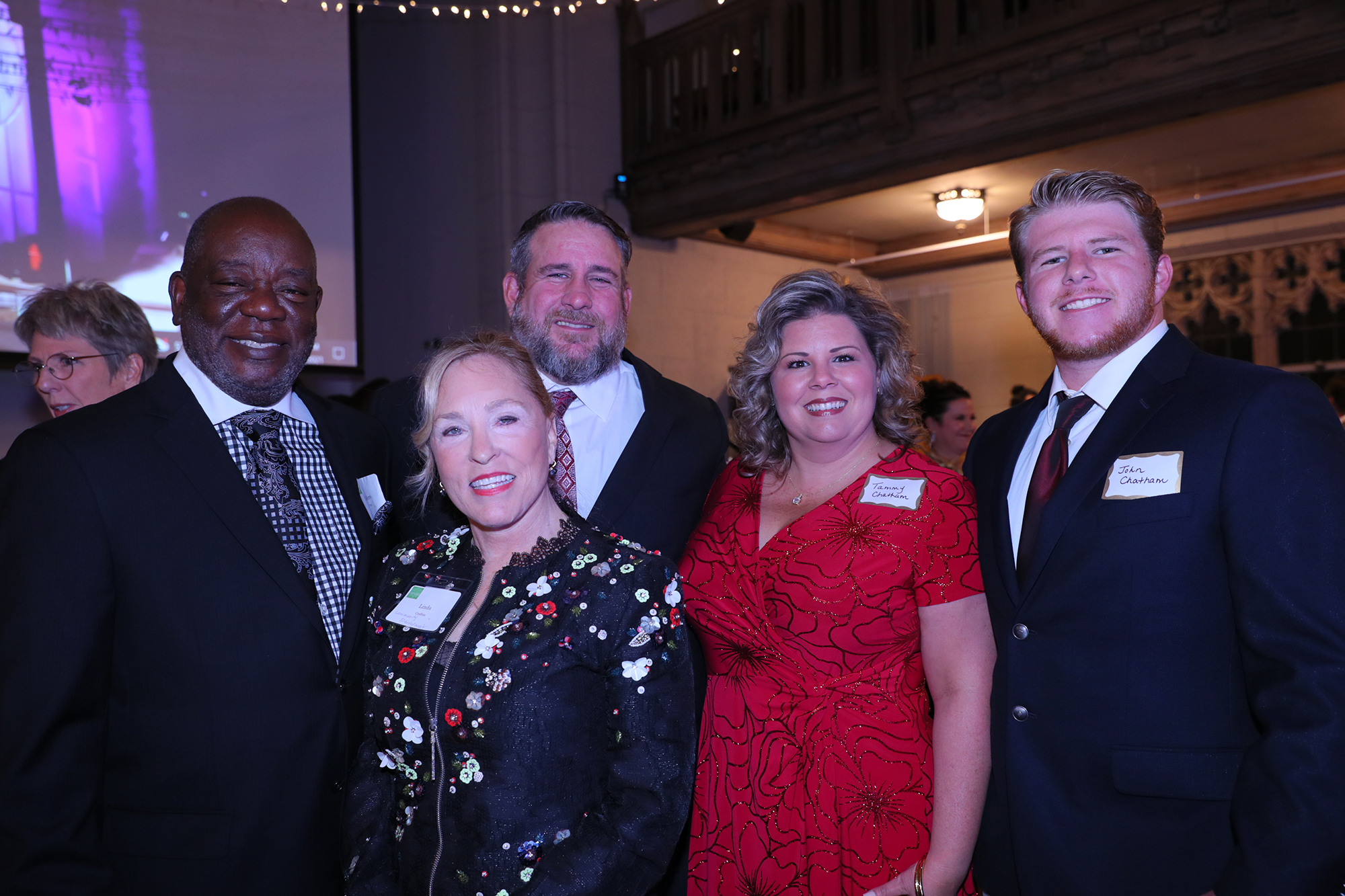 Dr. LeMorris Prier, Linda Crofton, John Chathen, Tammy Chathen, and ...